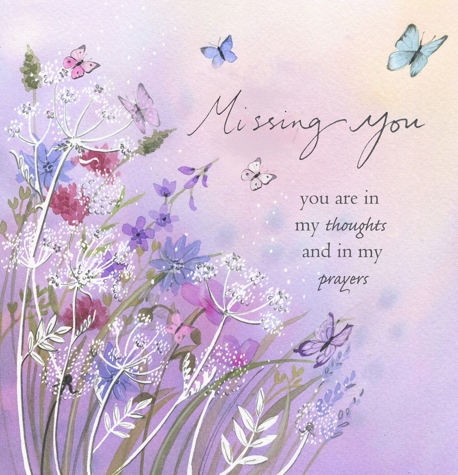 Missing You Meadow | Miss You Card | Christian Card | Encouragement ...