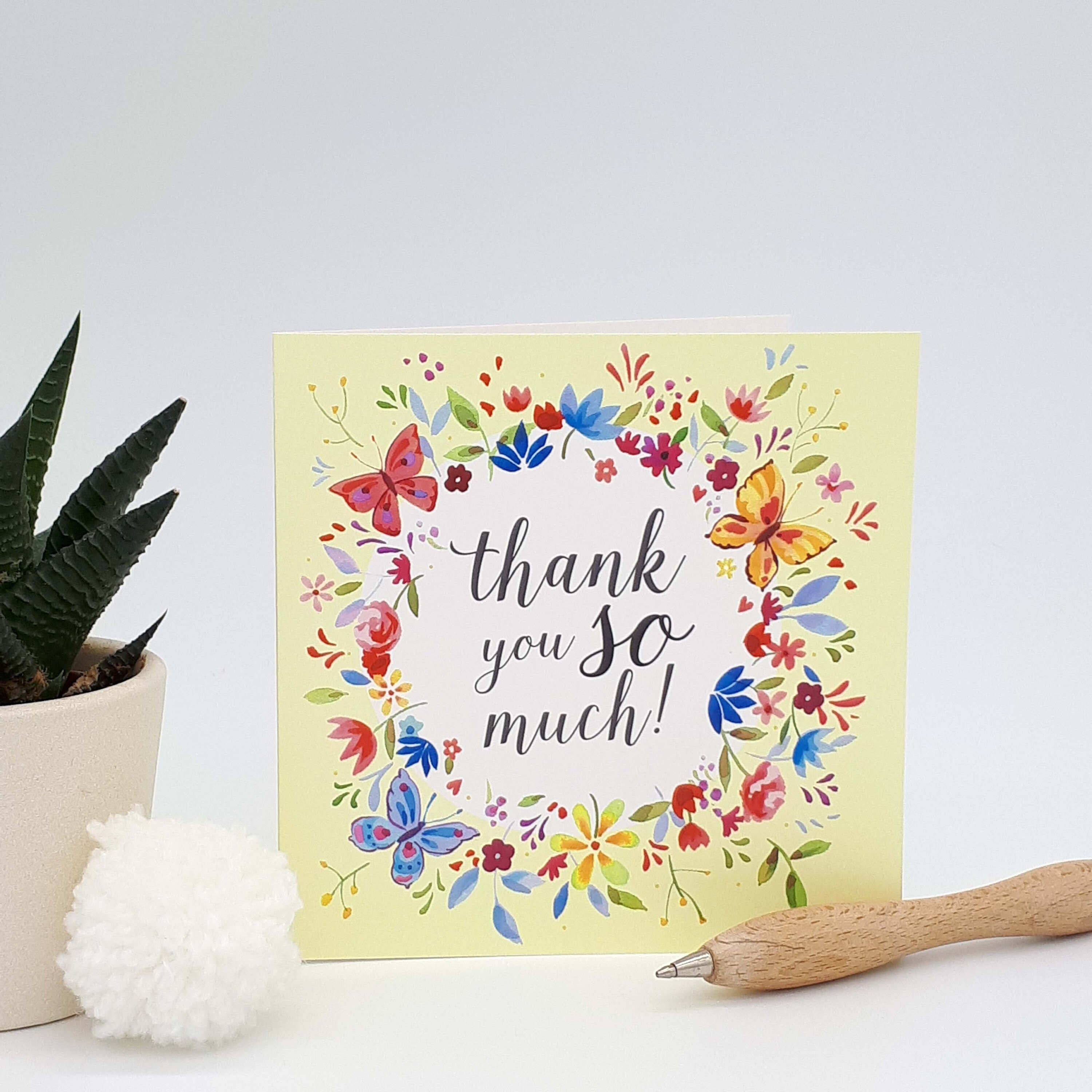 Thank You So Much Christian Card Card With Bible Verse Etsy Singapore Thank You So Much Christian Card Card With Bible Verse Etsy Singapore