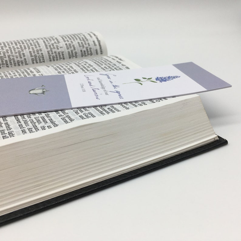 Grace Bookmark Christian Gift Scripture Bible Verse - Etsy UK