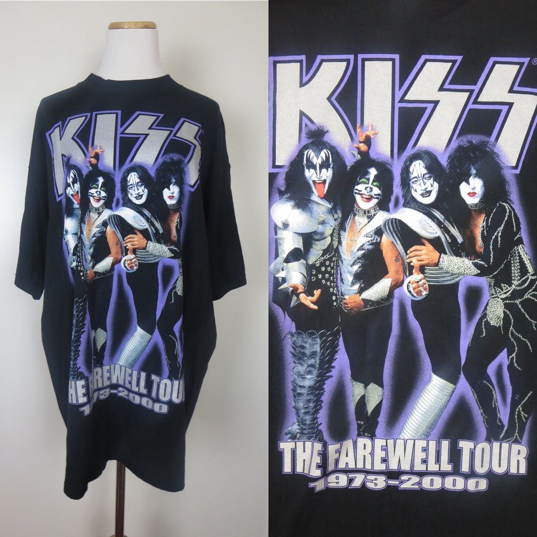 Vintage Kiss the Farewell Tour 1973-2000 Vintage Kiss Shirt Band Shirt ...