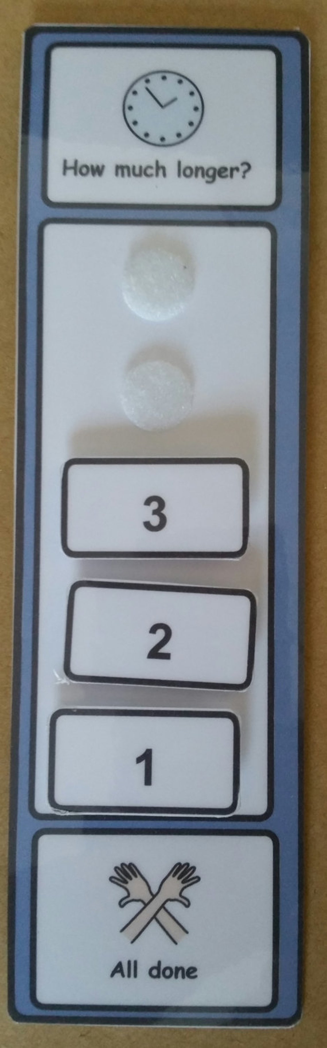 How Long Countdown Strip Visual Support/aid for - Etsy