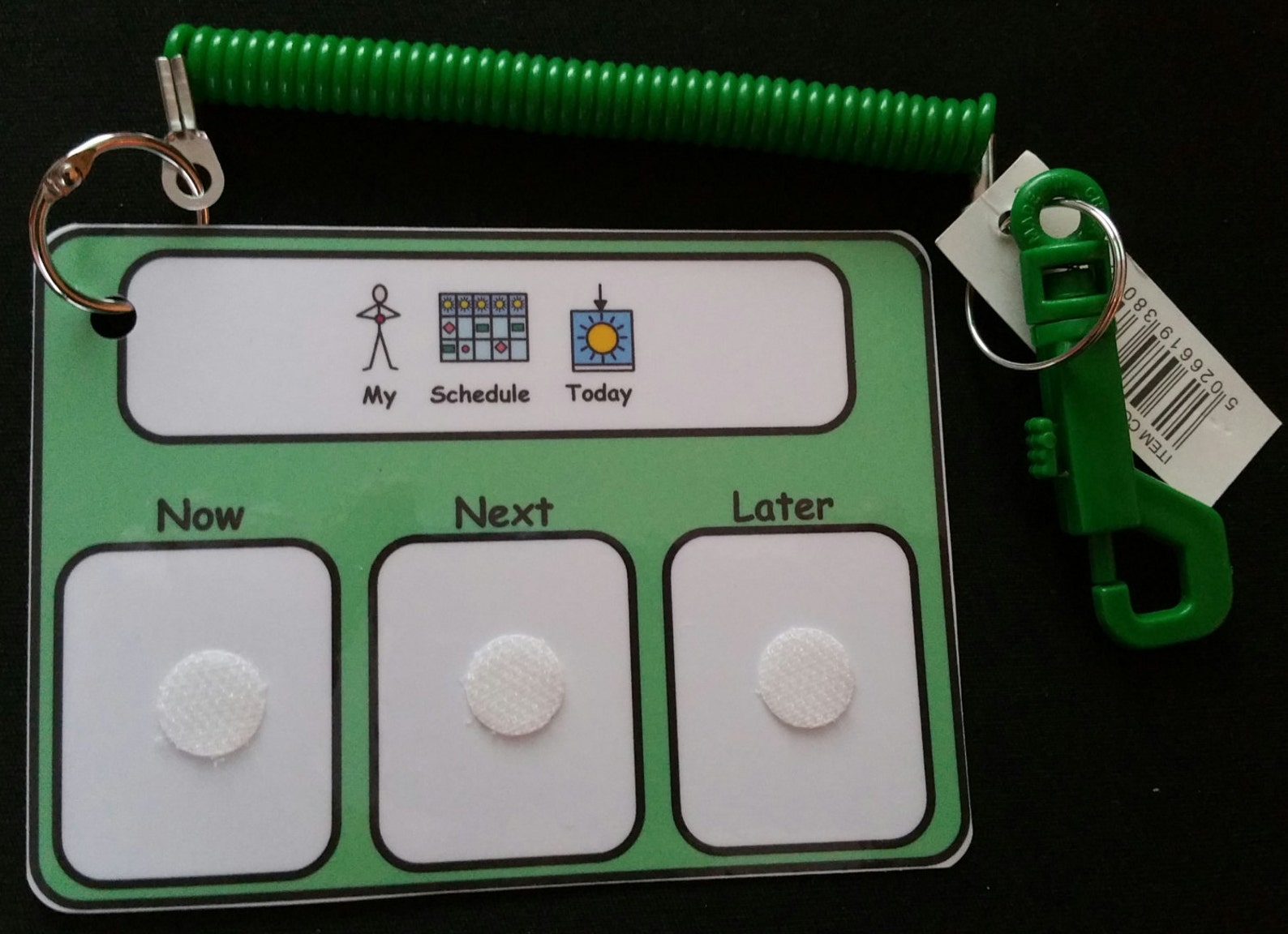 3 Step Sequencing Keyring Visual Support for - Etsy