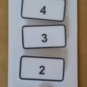 How Long? Countdown Strip Visual Support/aid for Autism/adhd//visual ...