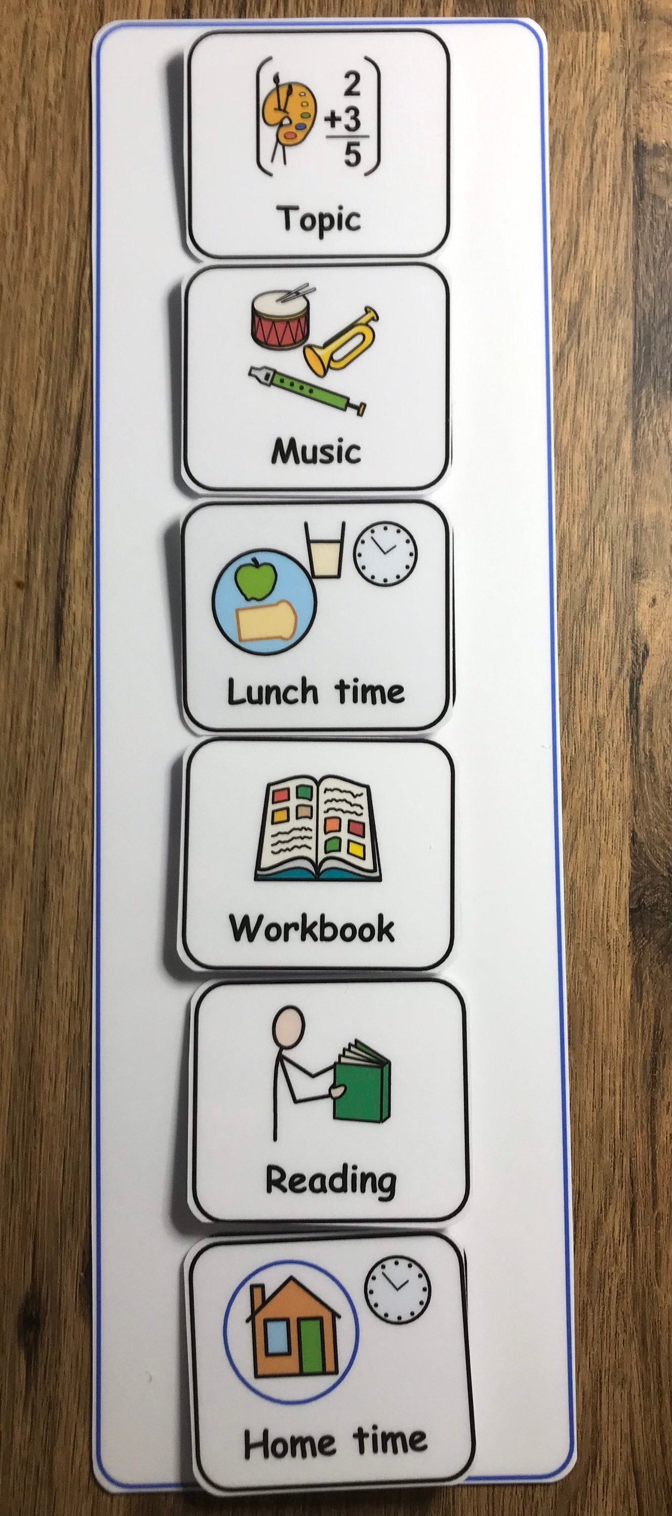 Schedule Chart and 40 Symbols for a Primary School Setting. | Etsy