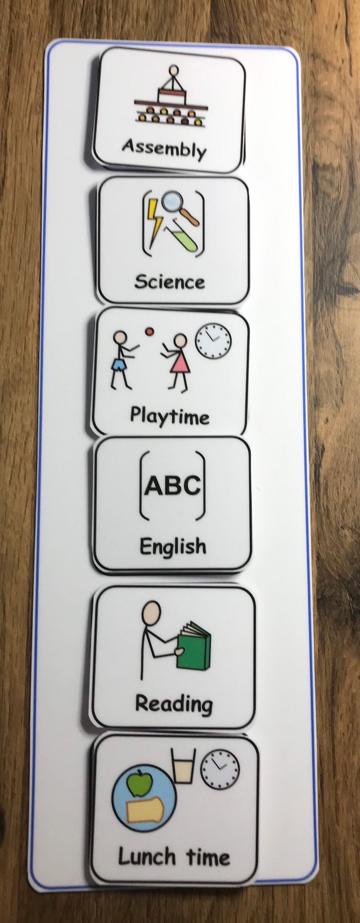 Schedule Chart and 40 Symbols for a Primary School Setting. | Etsy