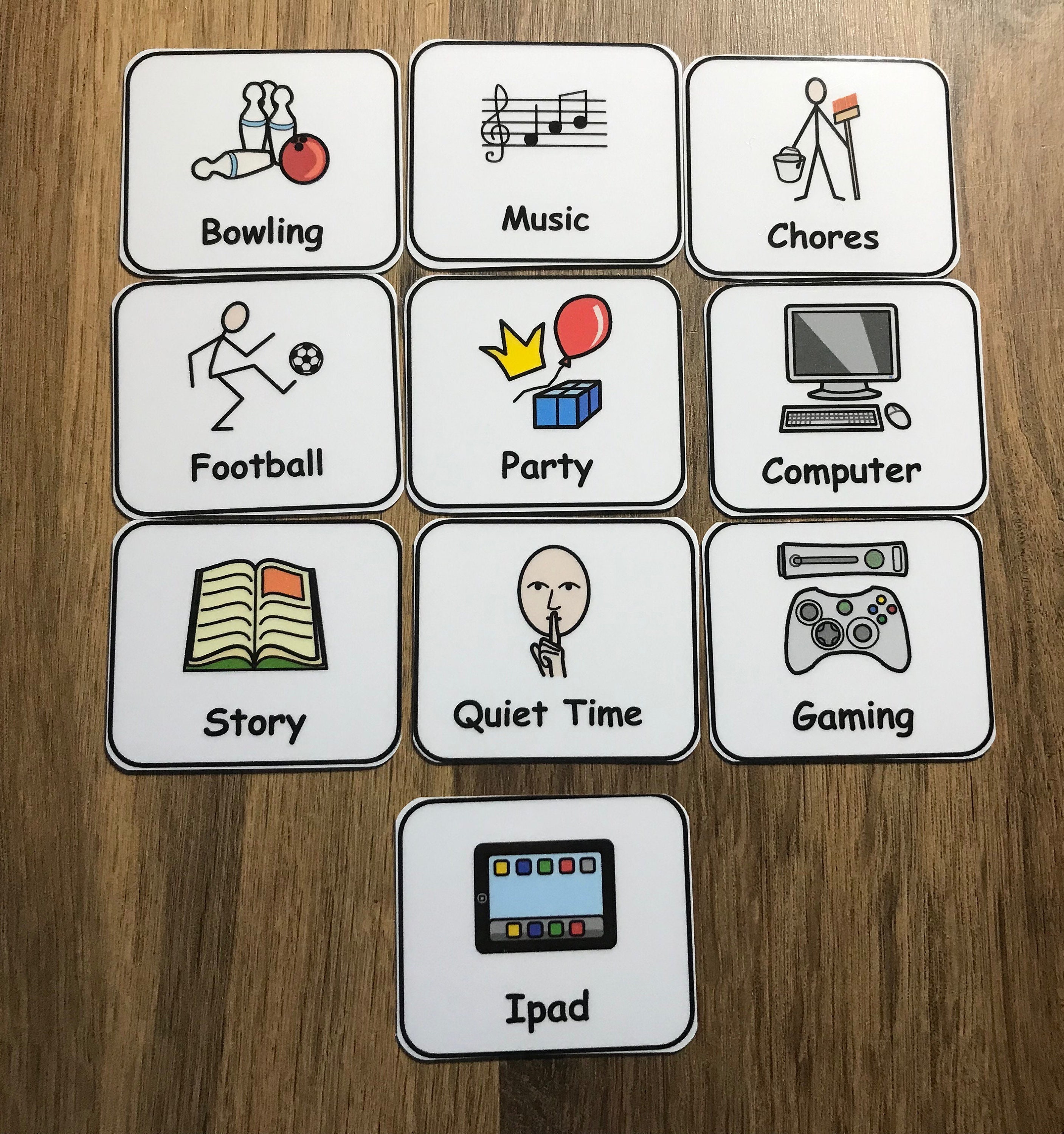 Now/next/then Sequencing Board & 60 Symbols Visual Aid for | Etsy UK