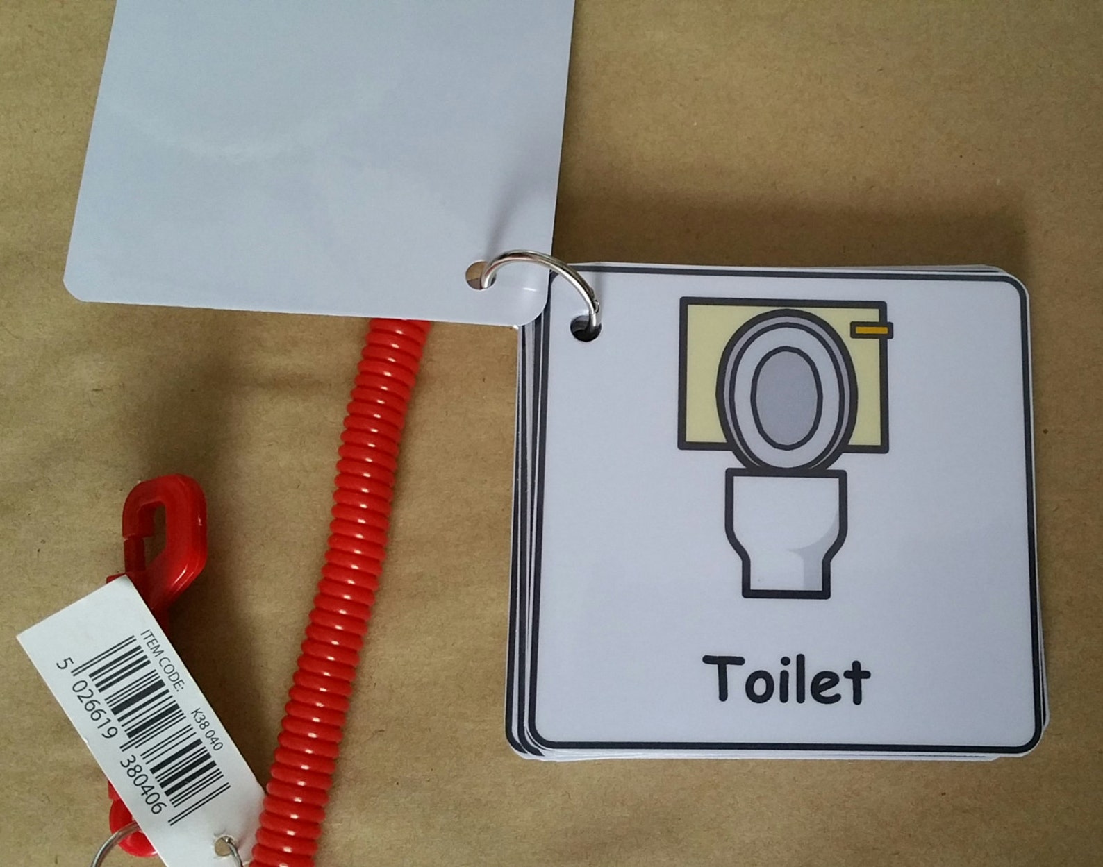 Communication Keyring Out & About Symbols Visual Support - Etsy