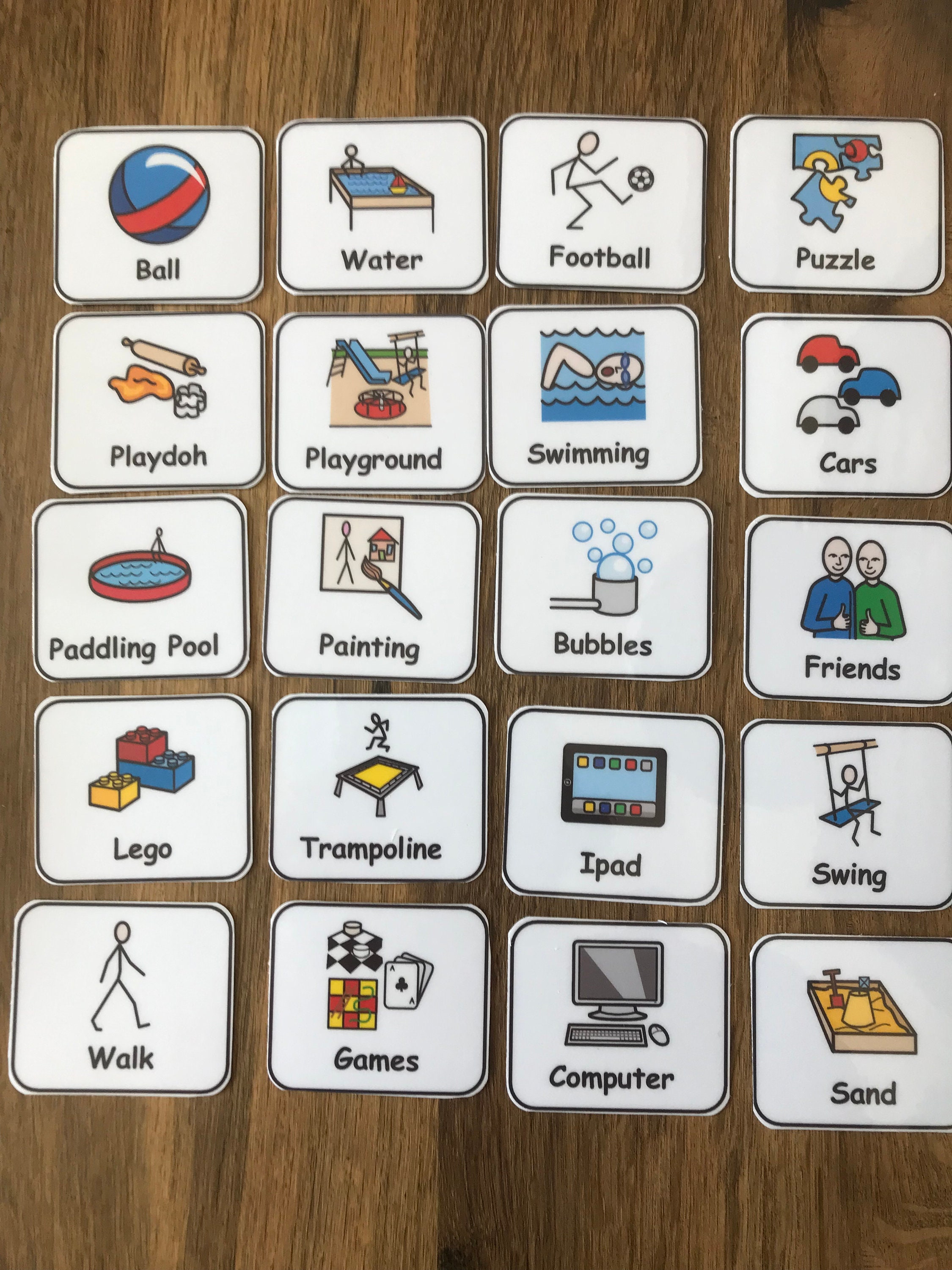 My Choice Board Communication Visual Support Visual Aid for Asd/adhd ...