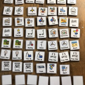 Weekly Schedule Planner Routine Daily Visual Timetable Visual Aid for ...