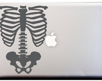 Skeleton sticker | Etsy