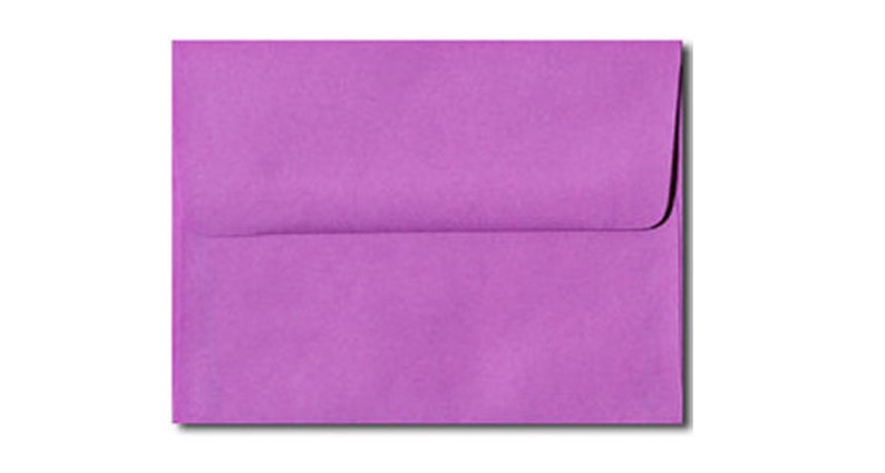 20 Bright Violet Purple Envelopes in A7, A6, A2 Sizes - 60 Lb. - Etsy