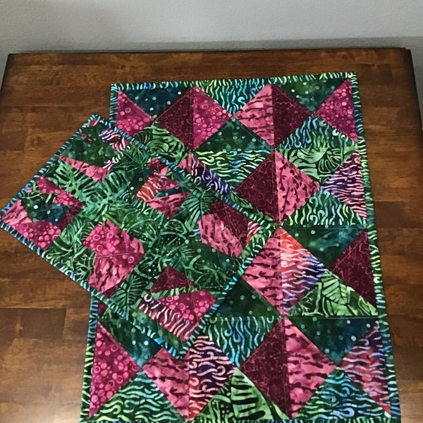 Batik Table Runner - Etsy