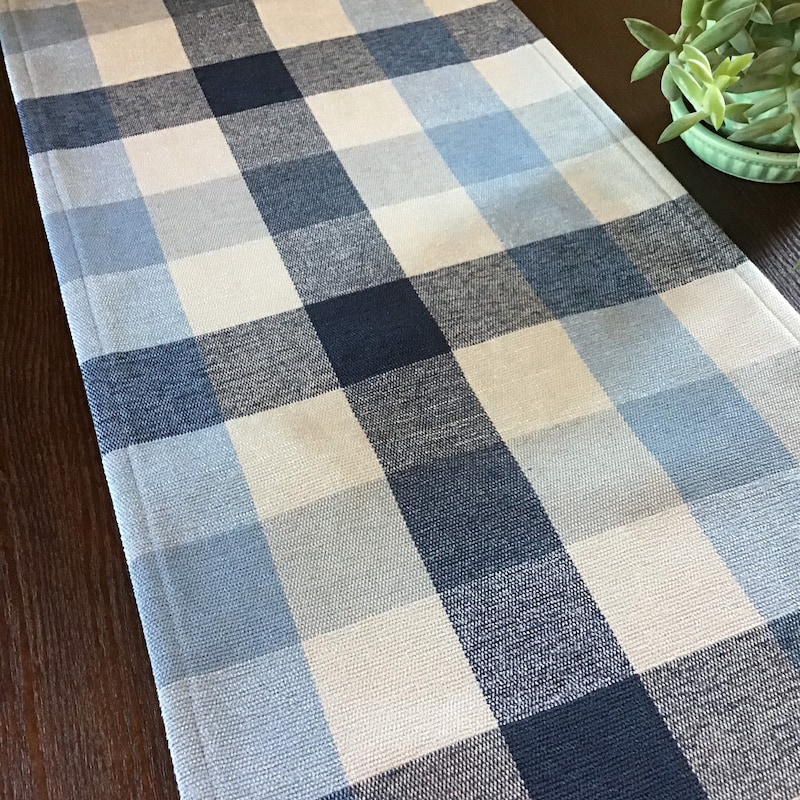 Blue Buffalo Check - Etsy