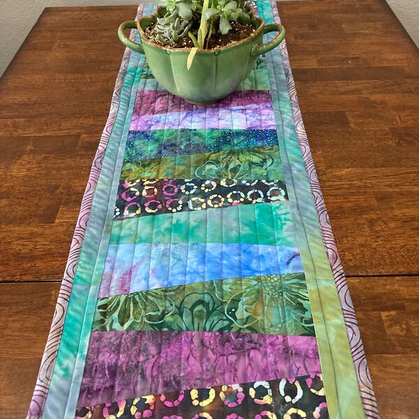 Batik Table Runner - Etsy