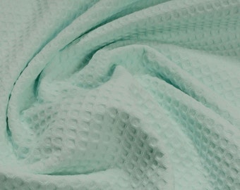 Waffle weave fabric | Etsy