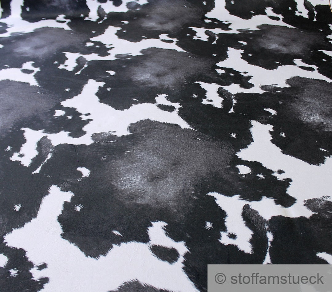 Fabric Polyester Velvet Cow Fur Print Cow Fur Imitation Soft Cuddly - Etsy