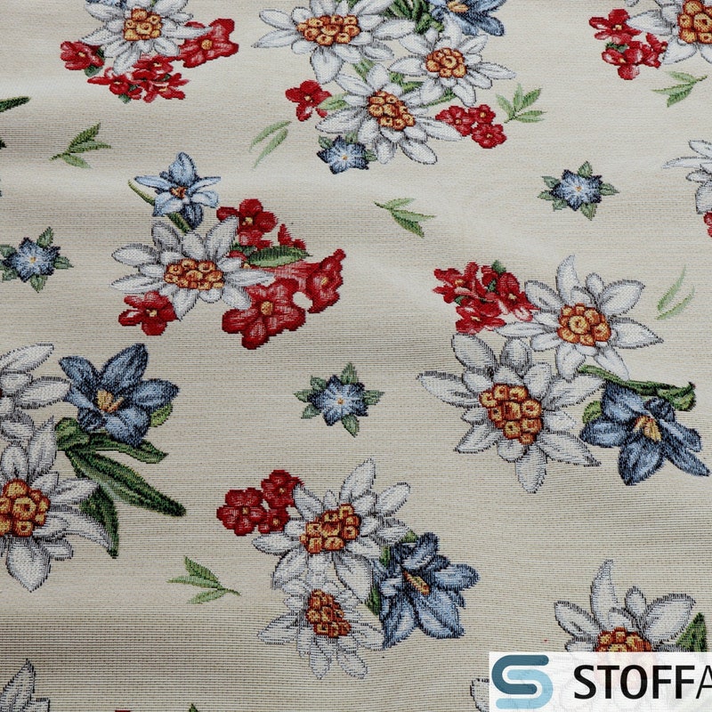 Edelweiss Fabric - Etsy