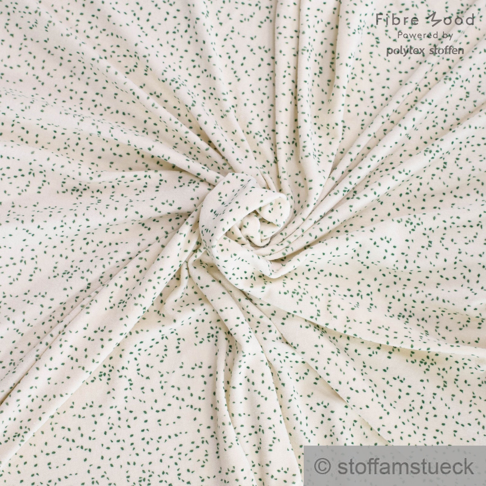 Polka Dot Terry Cloth Fabric