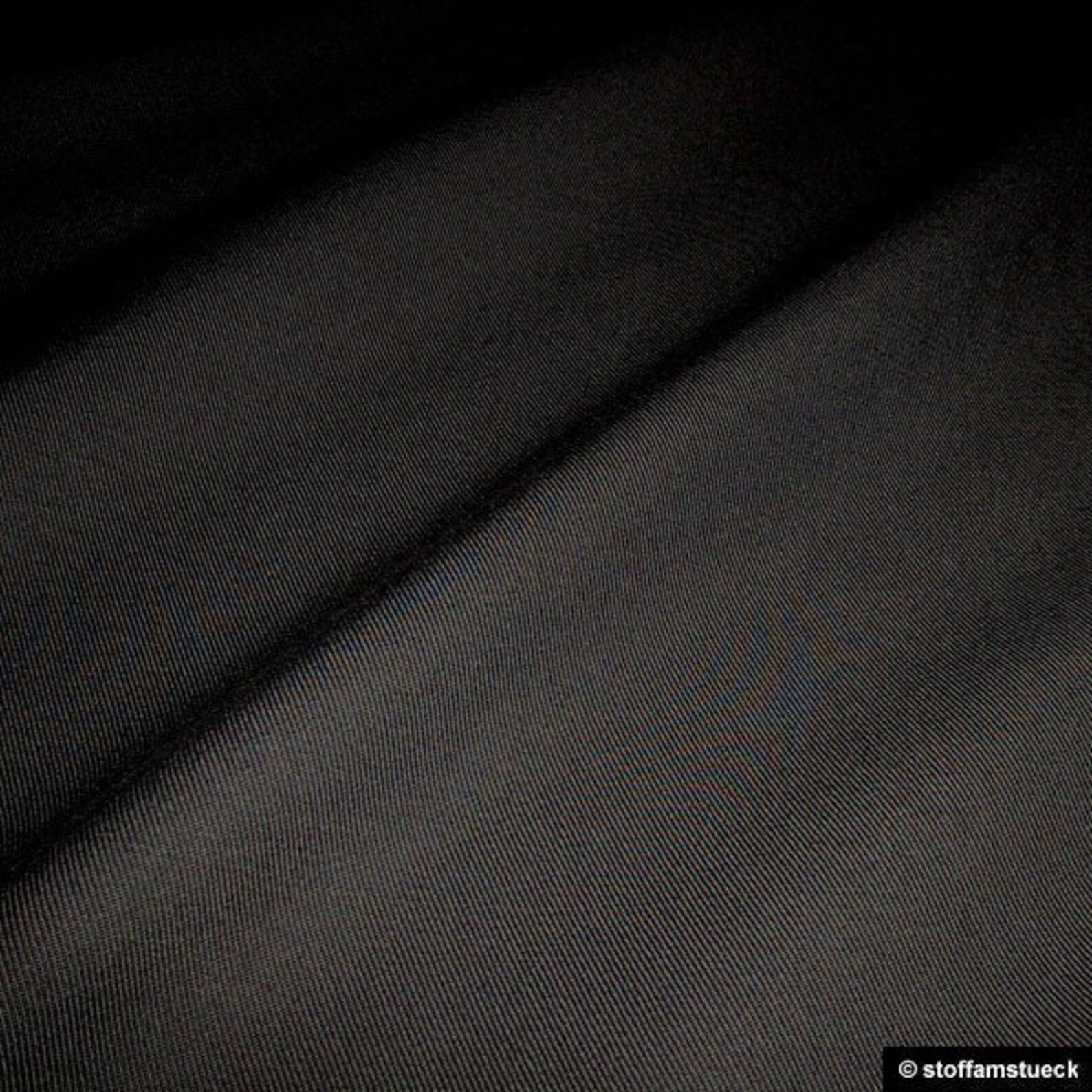 Fabric cotton denim black heavy firm robust solid jeans cotton | Etsy