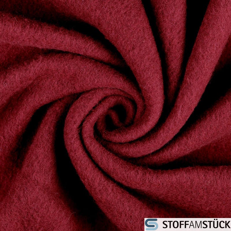 Dark Red Wool - Etsy