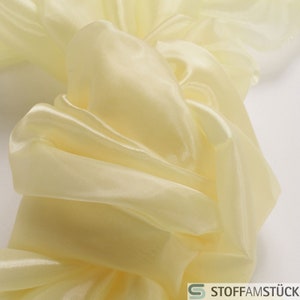 2 Metre Fabric Polyester Organza Yellow Transparent Light - Etsy