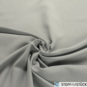 Fabric Trevira® CS Plain Light Grey Wide Non-flammable Slightly ...