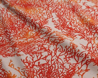 Coral Reef Fabric - Etsy