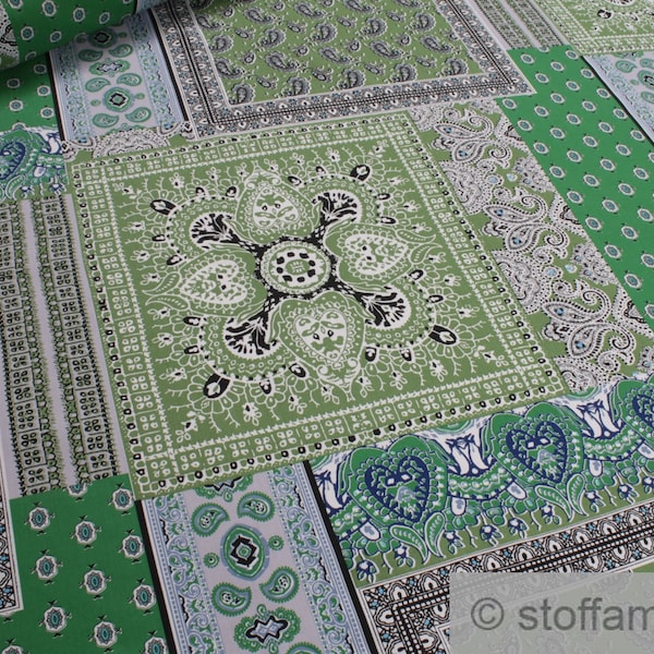 Green Patchwork - Etsy