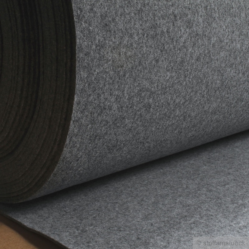 Light Grey Wool Felt - Etsy