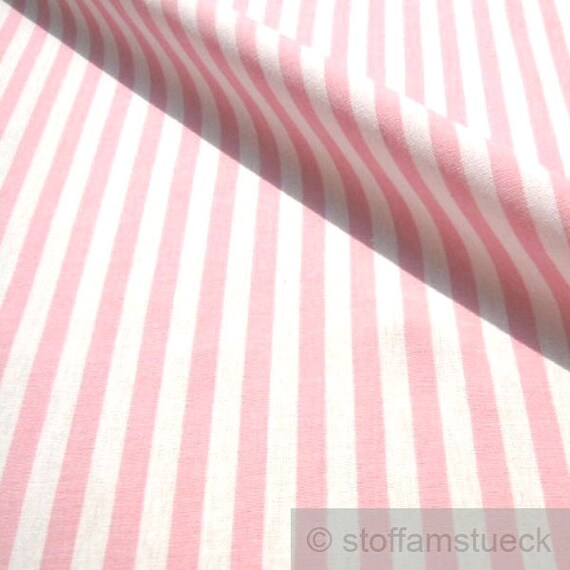 Fabric Pure Cotton Rustic Stripe Pink White 1 Cm Stripes - Etsy Australia