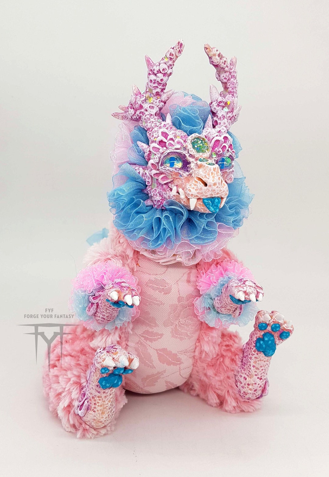 Fleur Dragon Whelp Artdoll Handmade OOAK One of A Kind - Etsy