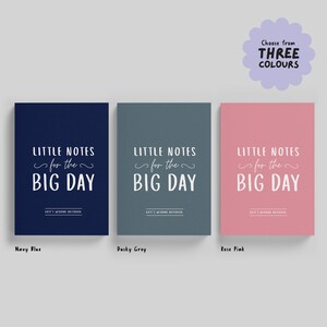 Little Notes for the Big Day Wedding Planner | Hardback Notebook (A5 ...