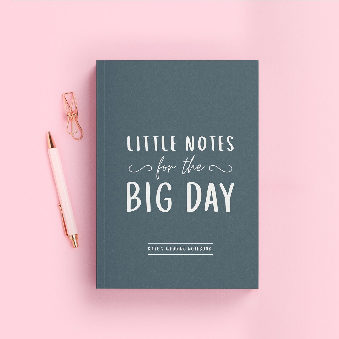 Little Notes for the Big Day Wedding Planner | Hardback Notebook (A5 ...