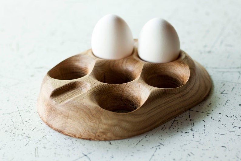 Eierhalter - Holzboxen für Eier - Eierhalter - Tassen zum Frühstück ...