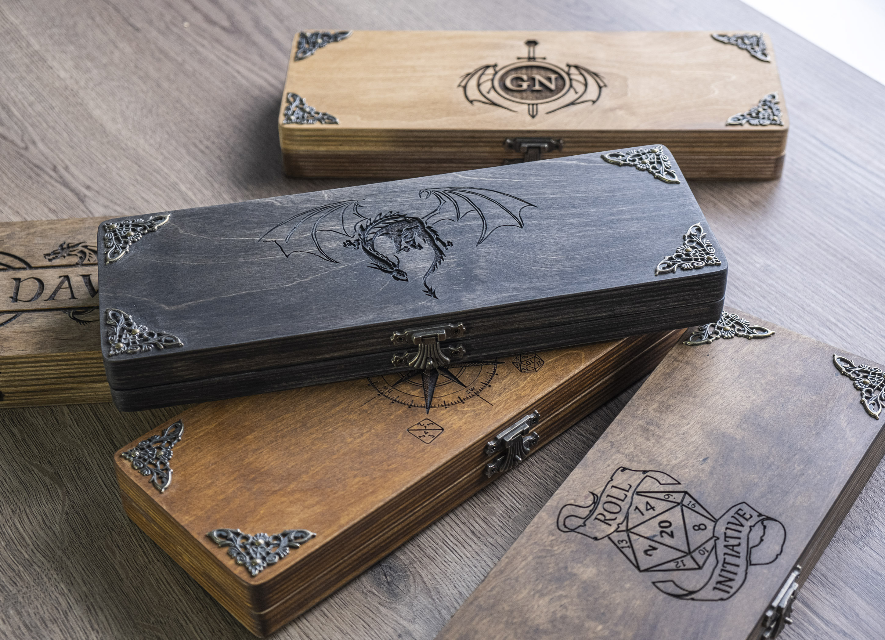 Wooden Box for Playing Dice Magic Tree Board Game - Etsy