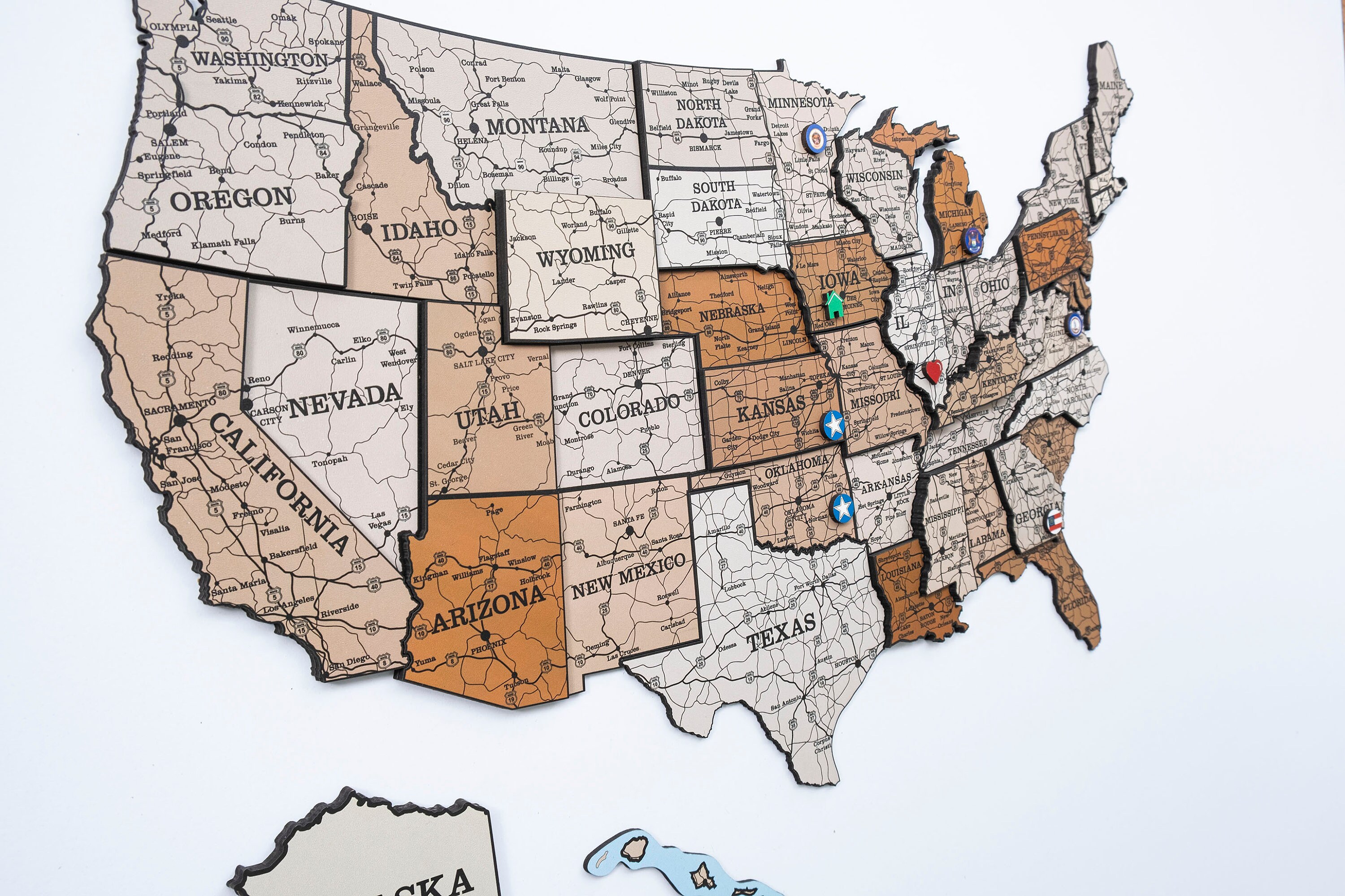 Geographical Map Fallout