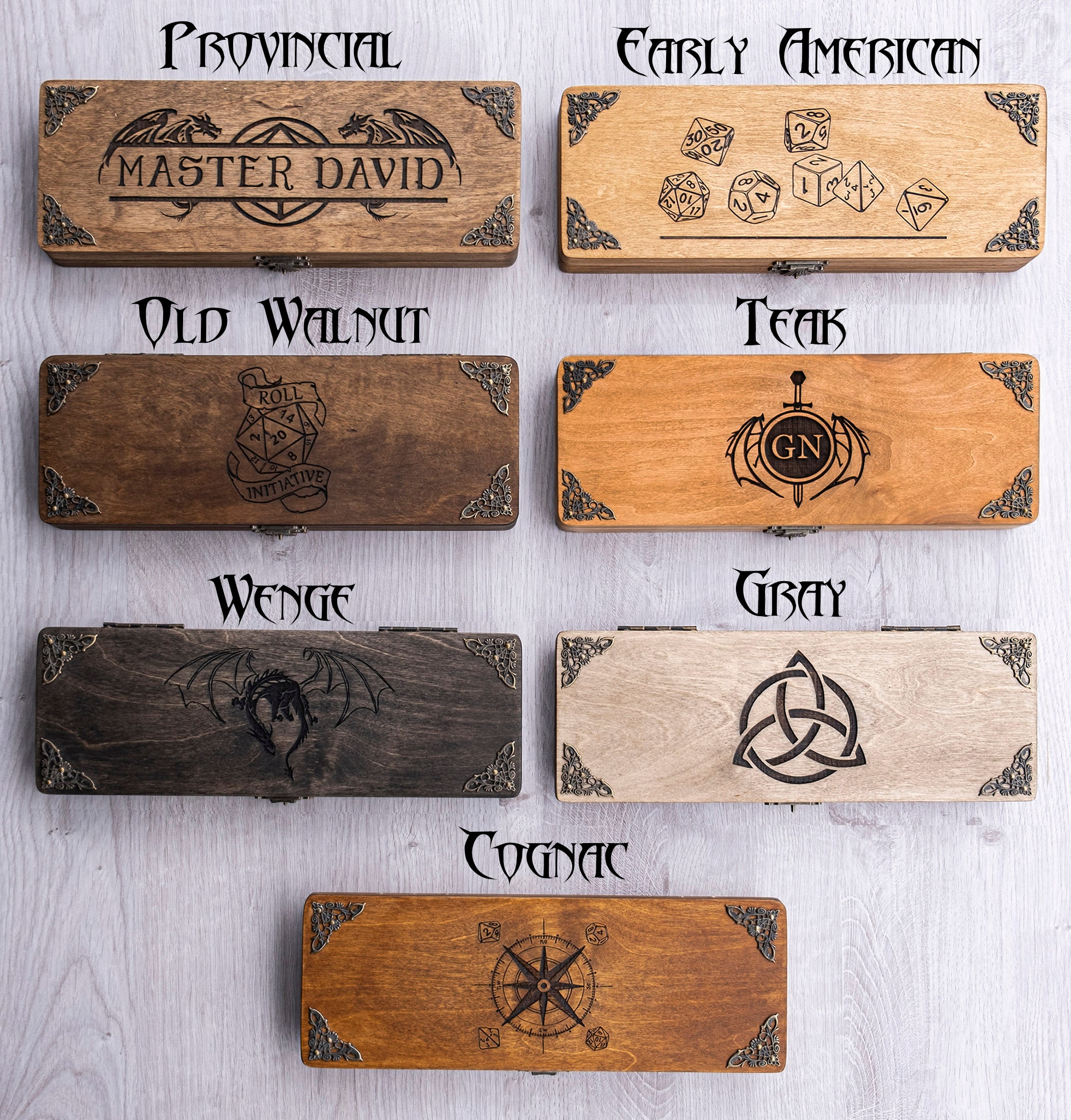 Wooden Box for Playing Dice Magic Tree Board Game - Etsy