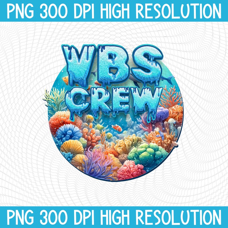 VBS Crew 2024 PNG, Vacation Bible School Digital Download, Scuba ...