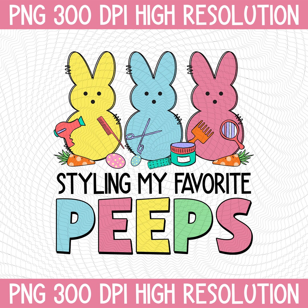 Easter Bunny PNG, Stylist Easter Digital Download, Styling My Favorite ...