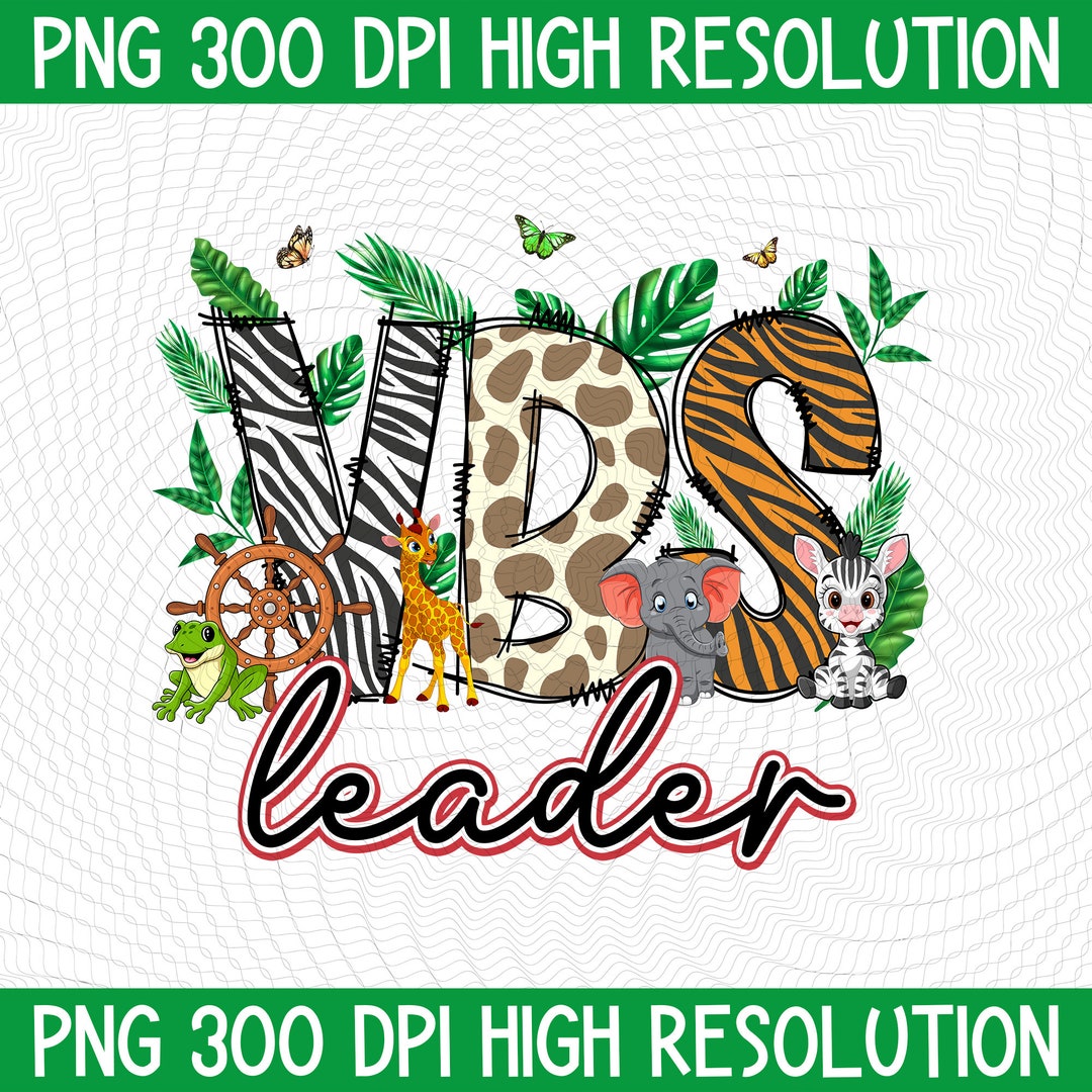VBS Leader 2024 PNG, Vacation Bible School Digital Download, Scuba ...