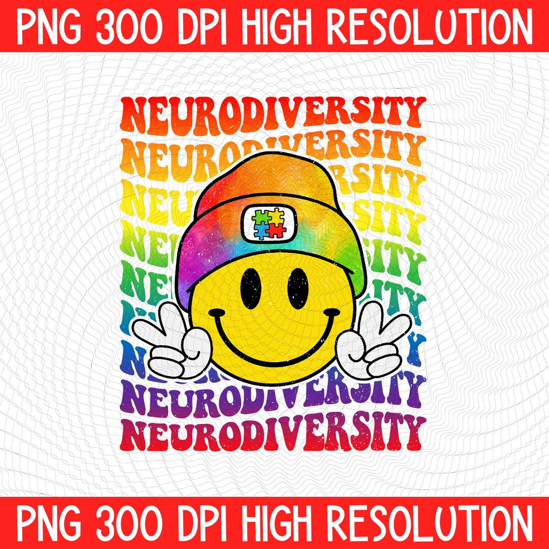 Neurodiversity Autism PNG, Autism Awareness Digital Download, Autism ...