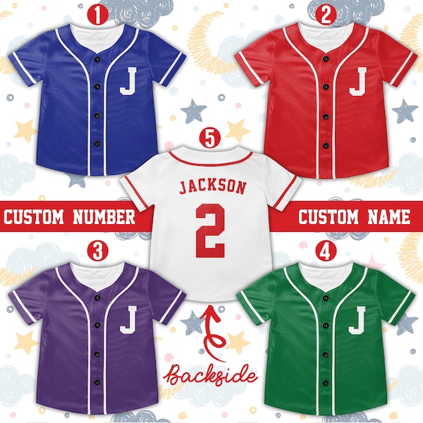 Baseball Jersey - Etsy