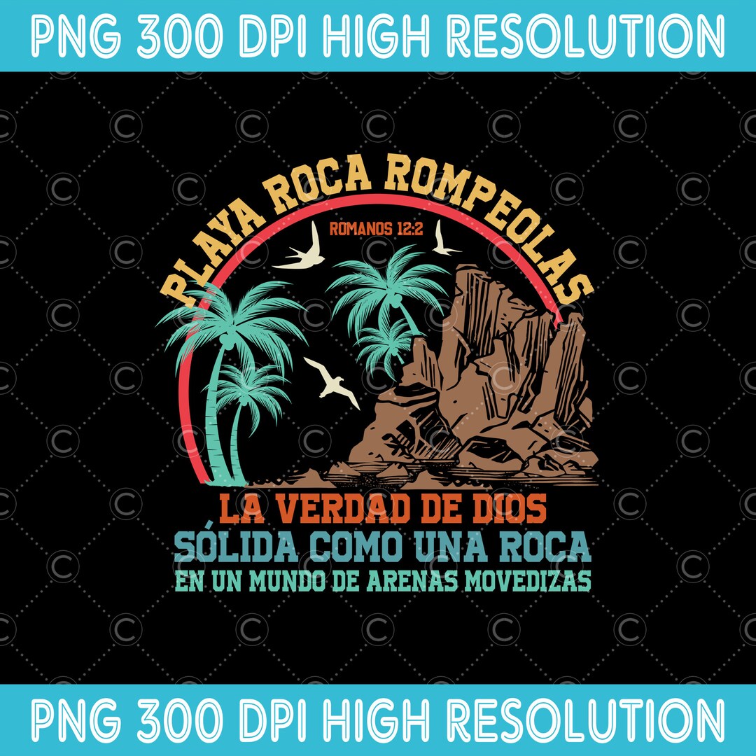 VBS Spanish 2024 PNG, Vacation Bible School Digital Dowwnload, Playa ...