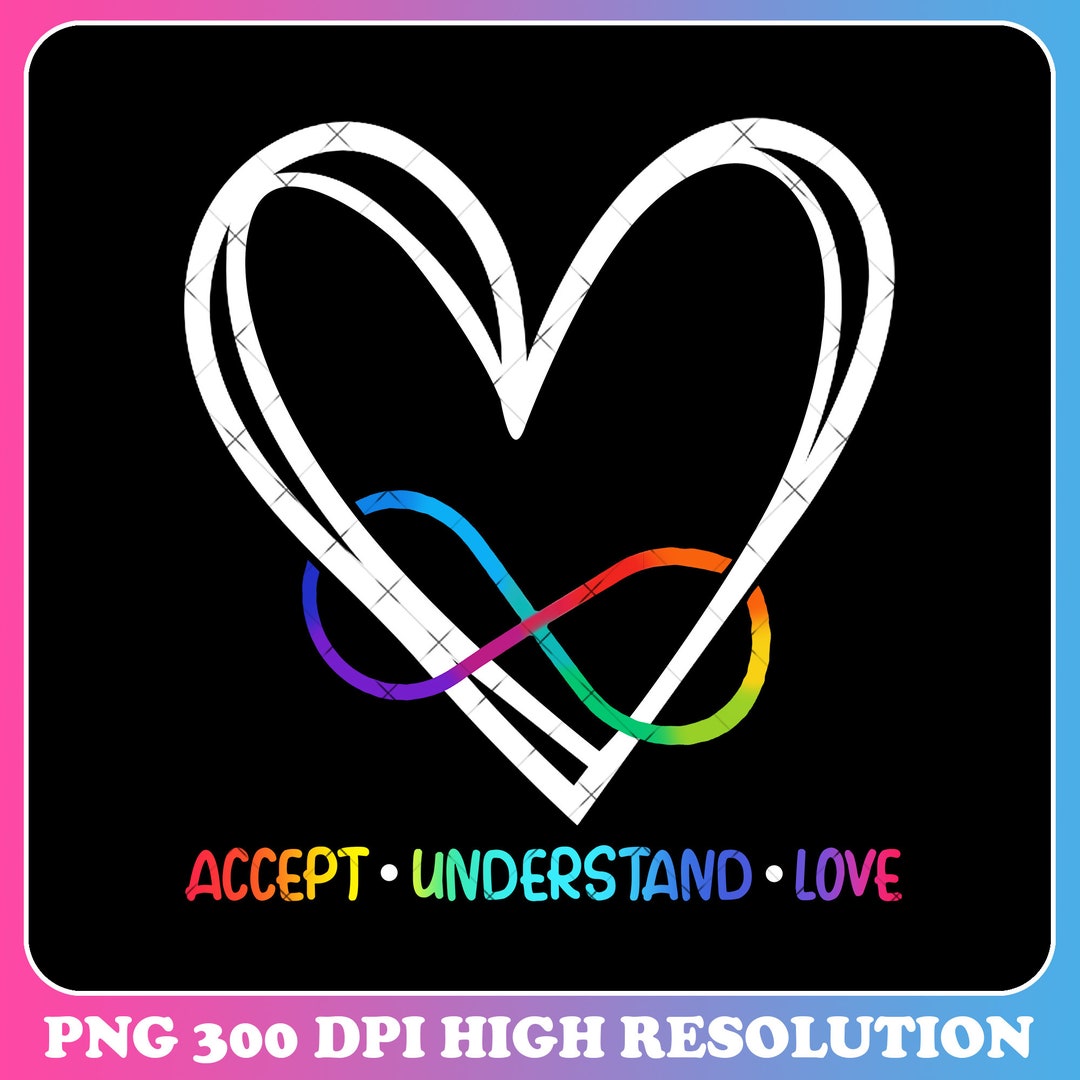 Autism PNG, Infinity Symbol Digital Download, Autism Awareness PNG ...