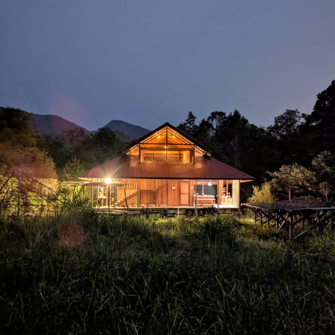 2D Tropical Timber Frame House Plans: Modular Villa 2D Drawing Pack ...