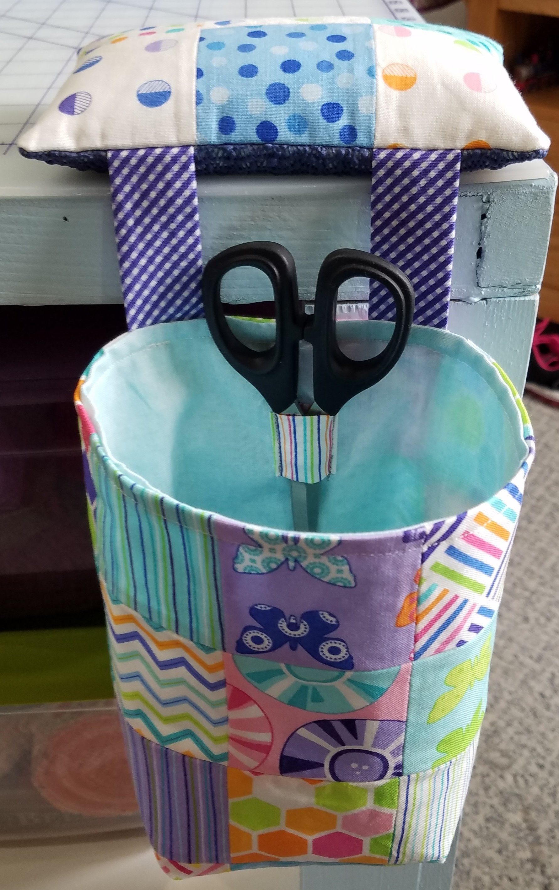 Mini Charm Square Thread Catcher Pattern - Etsy