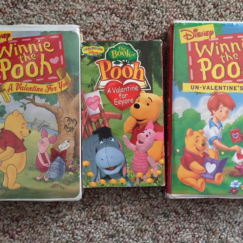 Winnie the Pooh Vhs Tapes - Etsy