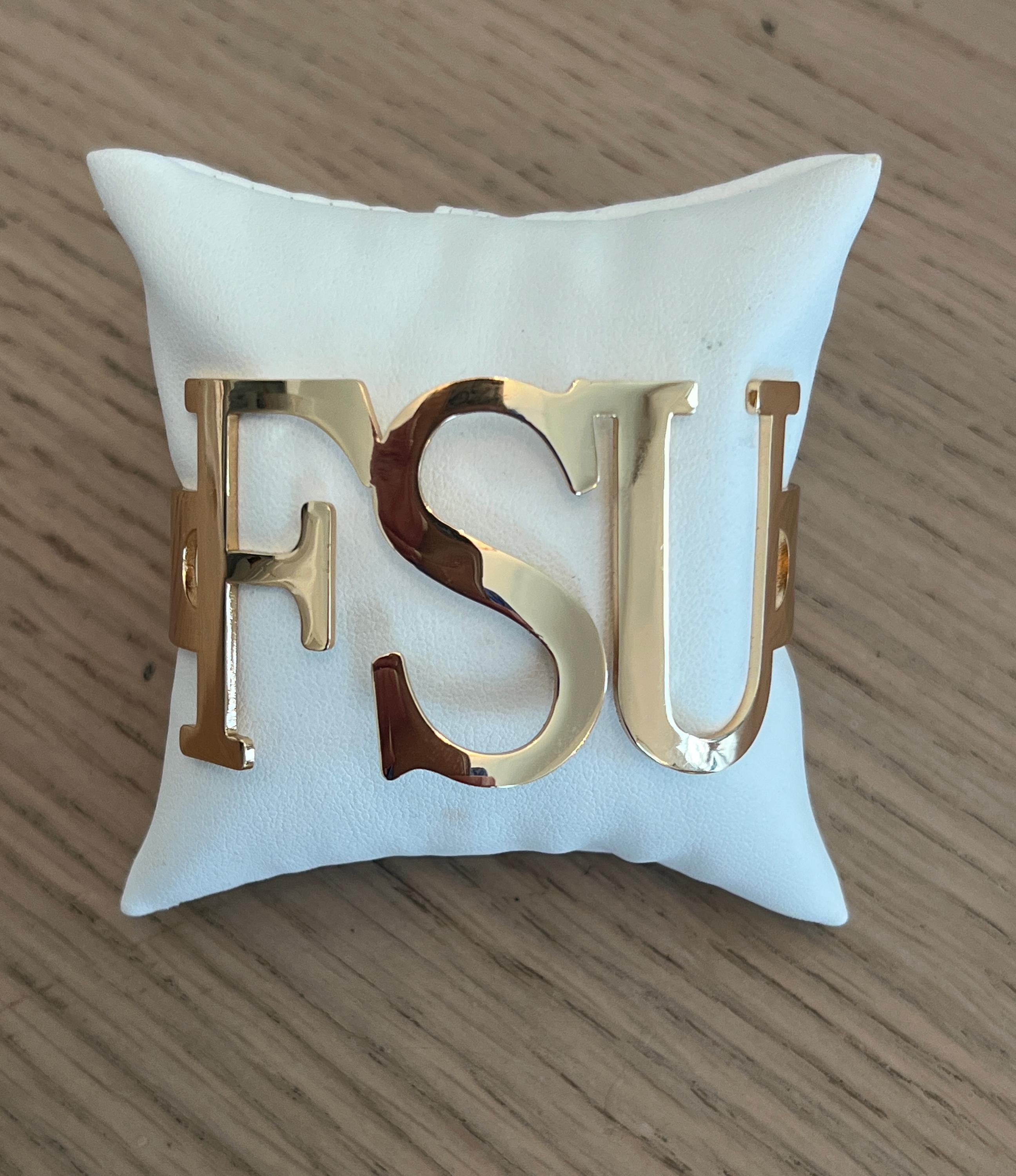 NEW! Florida State FSU Bangle Bracelets Cuff Bracelets Go Noles Gameday ...