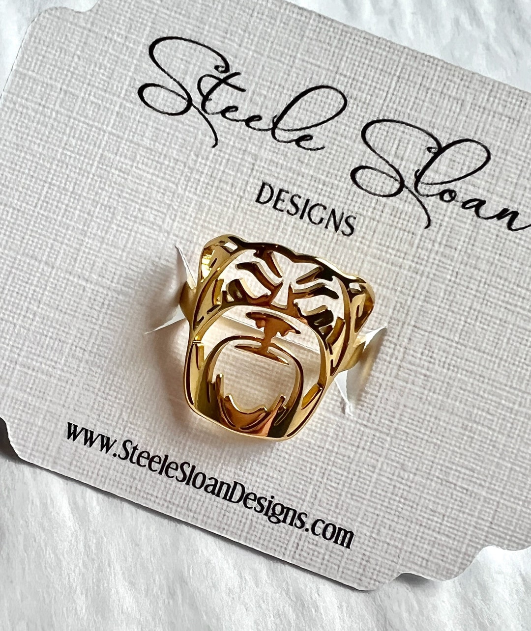 Bulldog Ring - Bulldog Gift, Georgia Bulldogs, Mississippi State ...