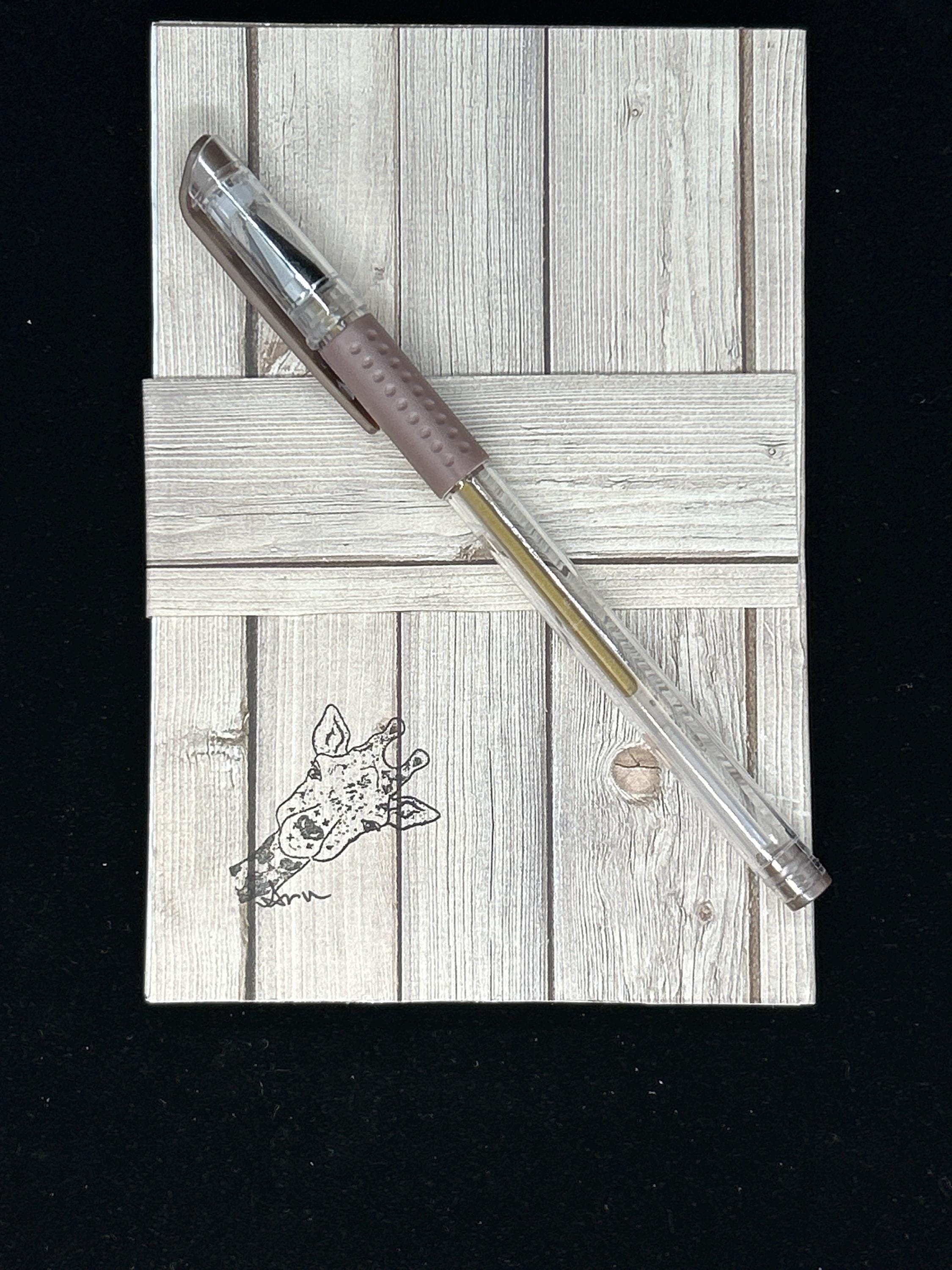 Highland Cow Sticky Notes Notepad Holder ( 4x6 ) ,two Pockets, Magnetic ...